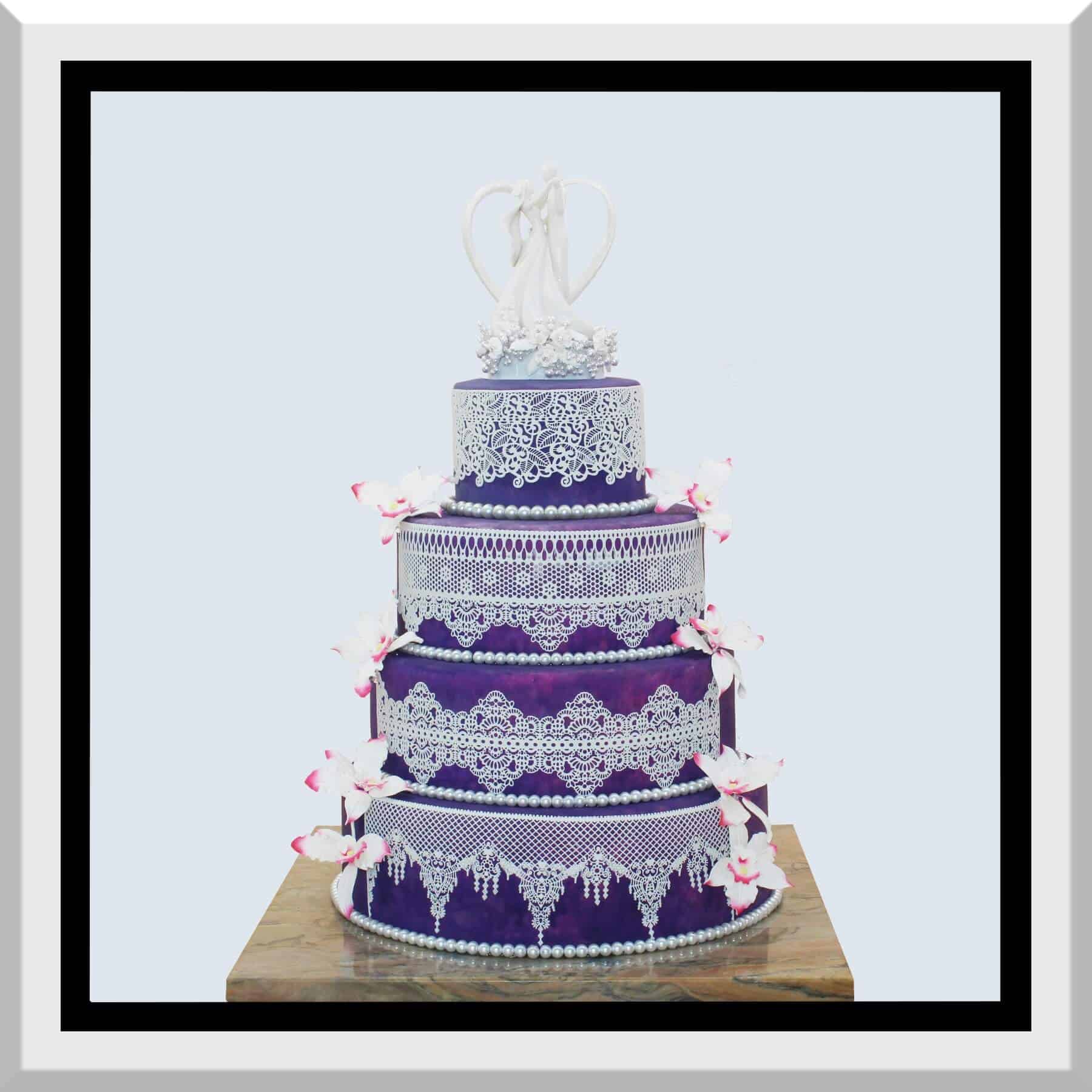 Wedding Cake Lace by Chef Rudi | Pastry Arts