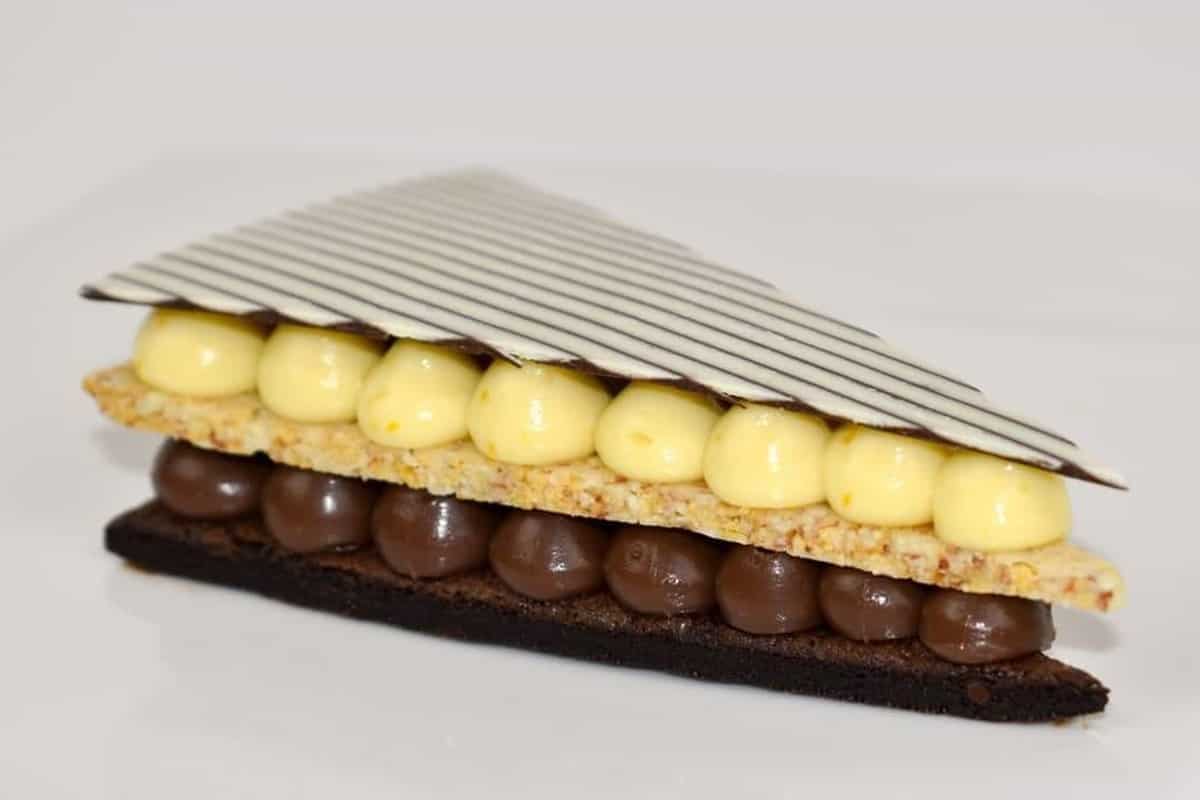 Triangle Millefeuille by Camilla Tinoco | Pastry Arts