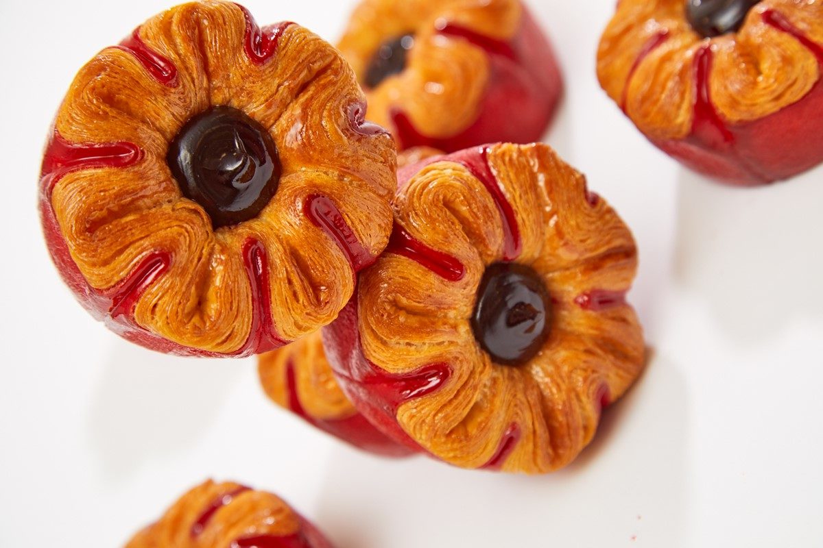 Raspberry Chocolate Crowns by Eric Bertoïa | Pastry Arts