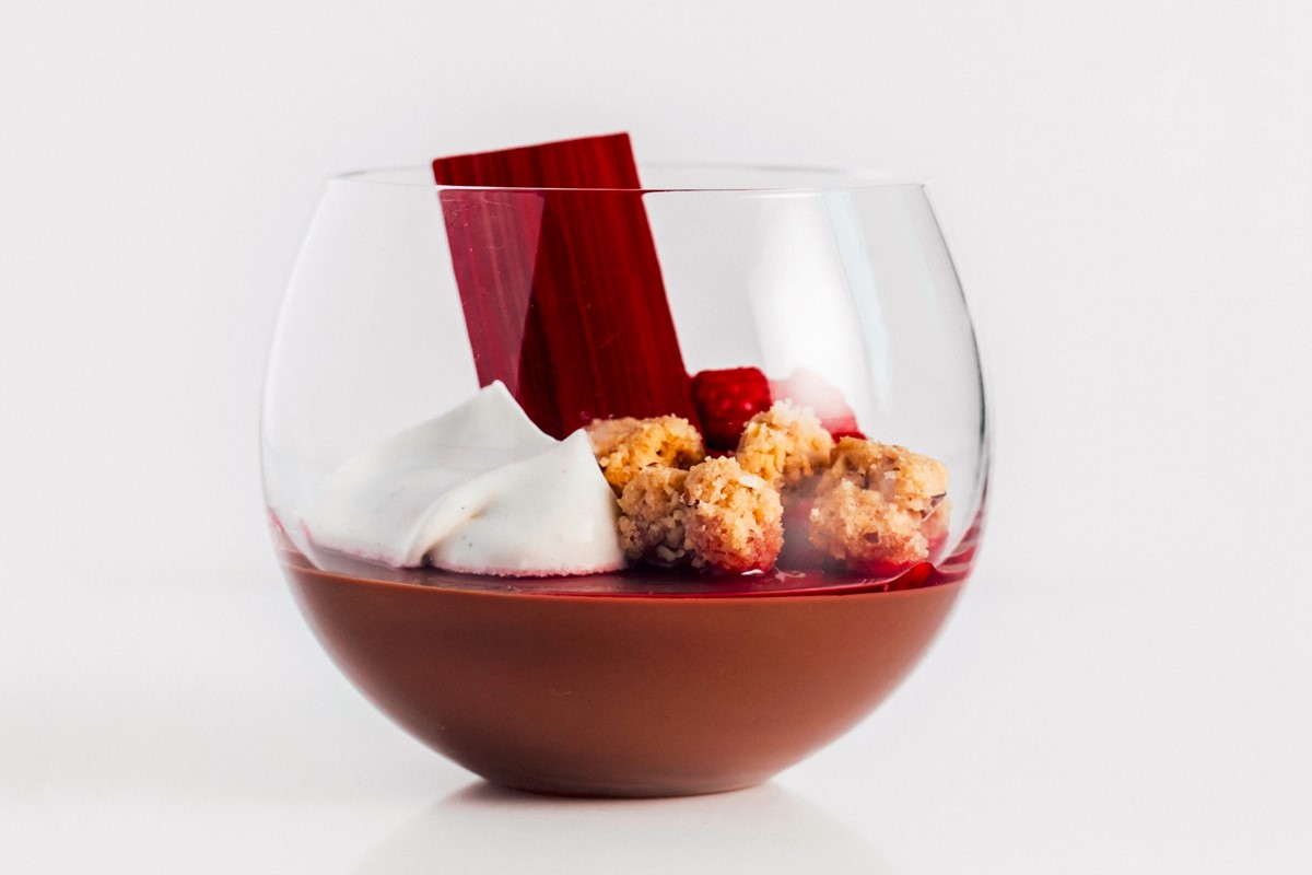 Chocolate Raspberry Verrine by Chefs Josh Johnson & Donald Wressell ...