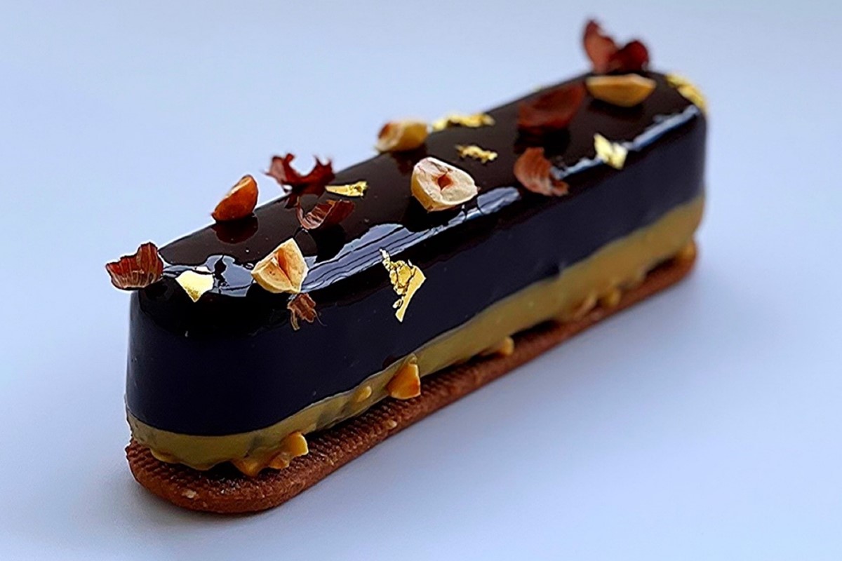 Chocolate and Hazelnut Entremet by Nour Kandler | Pastry Arts