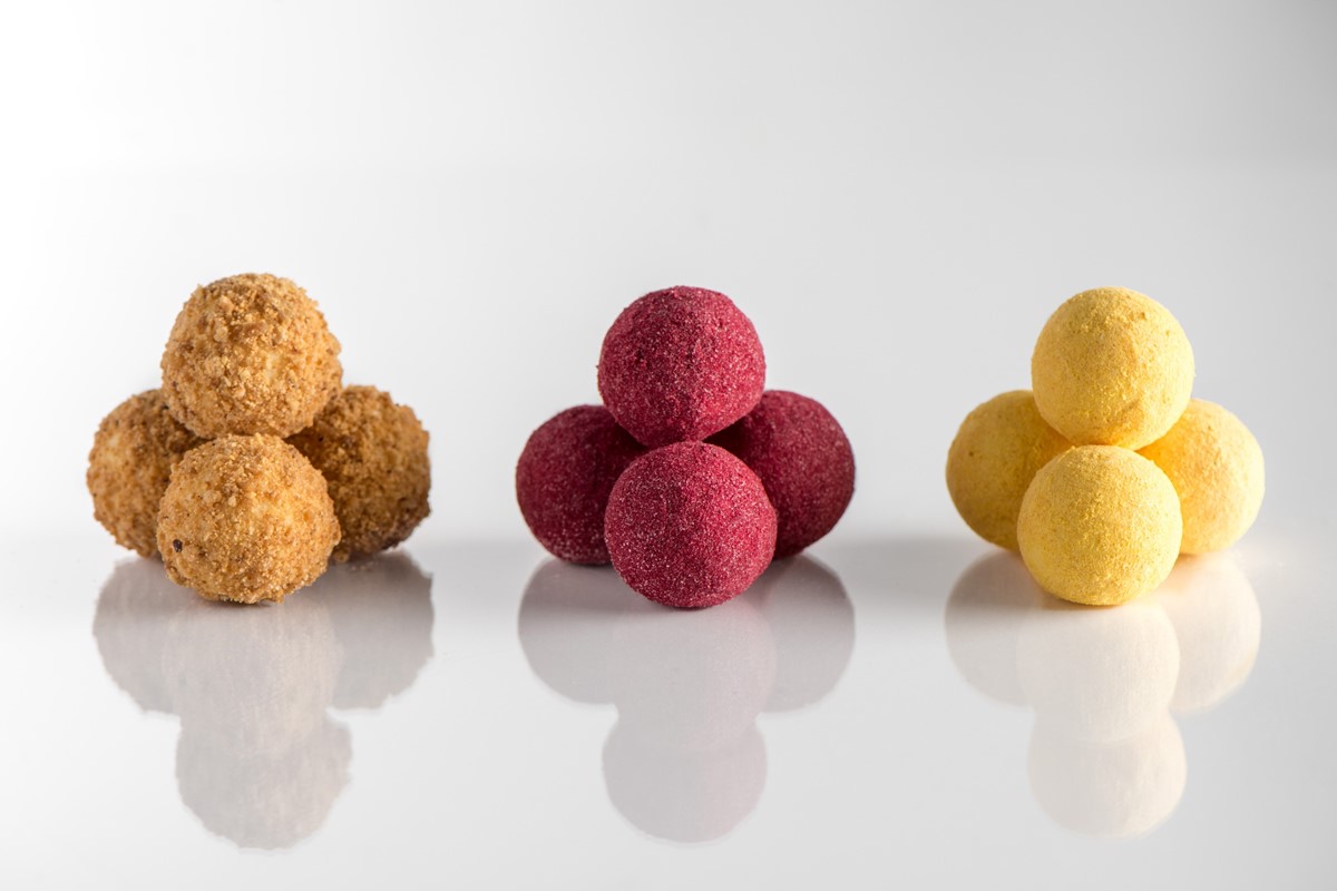 White Chocolate Goat Cheese Truﬄes Three Ways By Cedric Barbaret ...