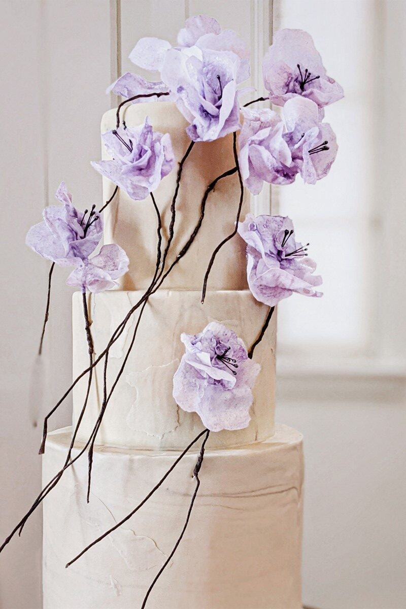 Wafer Paper Wedding Cakes | Pastry Arts