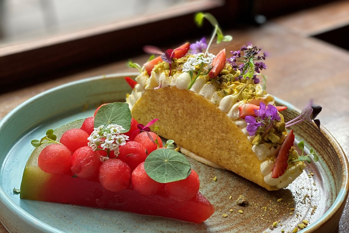 Watermelon Taco by Gunawan Wu | Pastry Arts