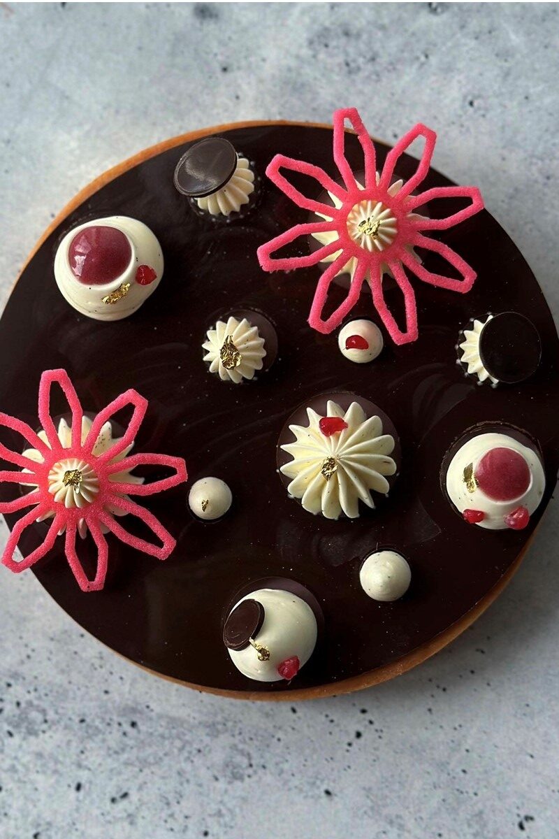 Raspberry Ruby Tart by Fred Csibi-Levin | Pastry Arts