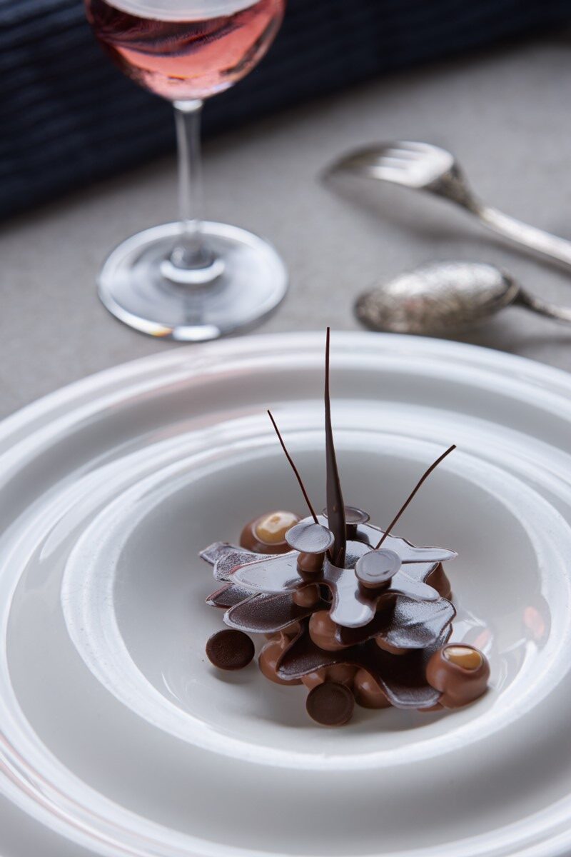 Chocolate, Cinnamon, Caramel and Mandarin by Anthony Hart | Pastry Arts