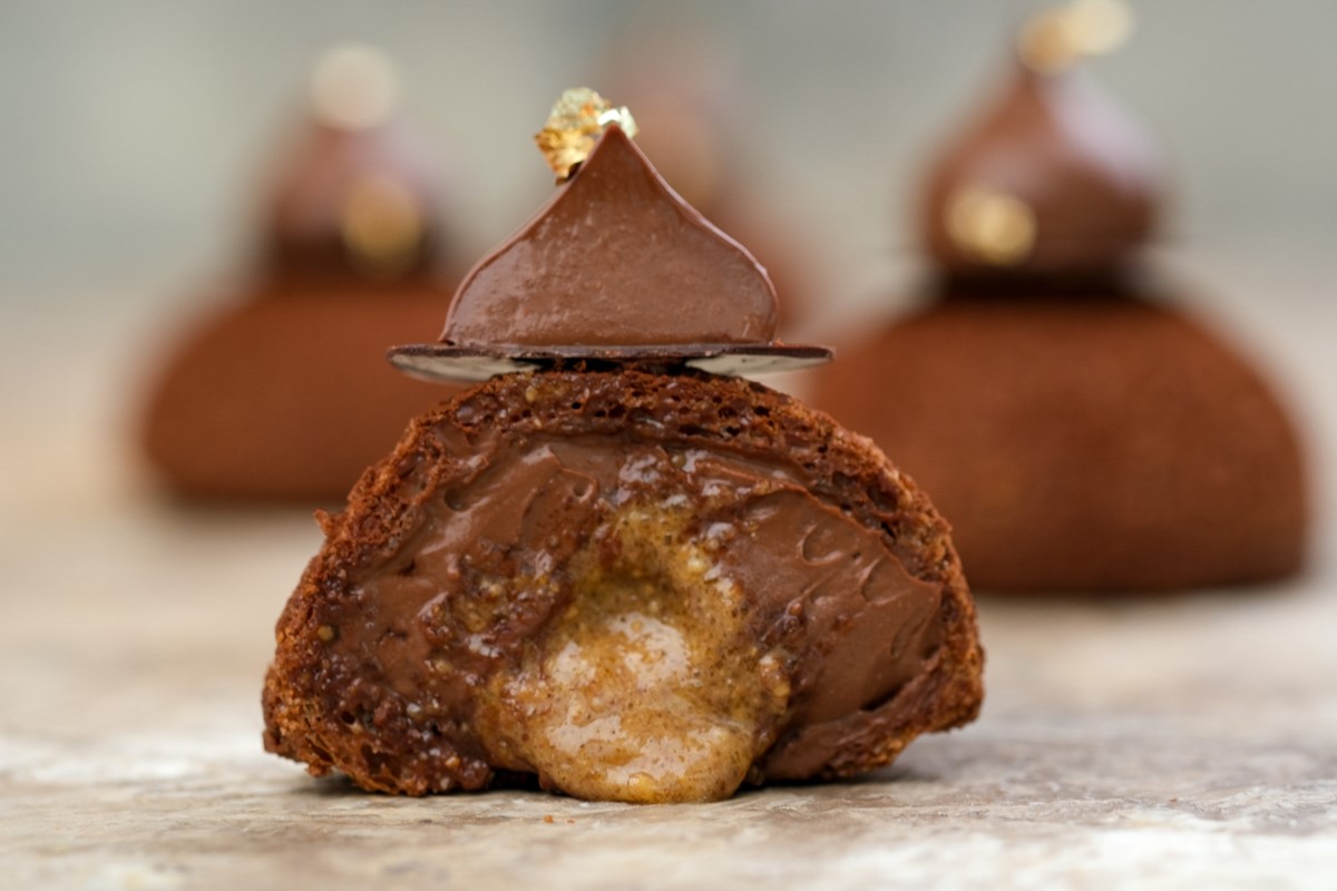 Chocolate Choux with Praline by Oleksandr Trofimenkov, KICA Brand Chef ...
