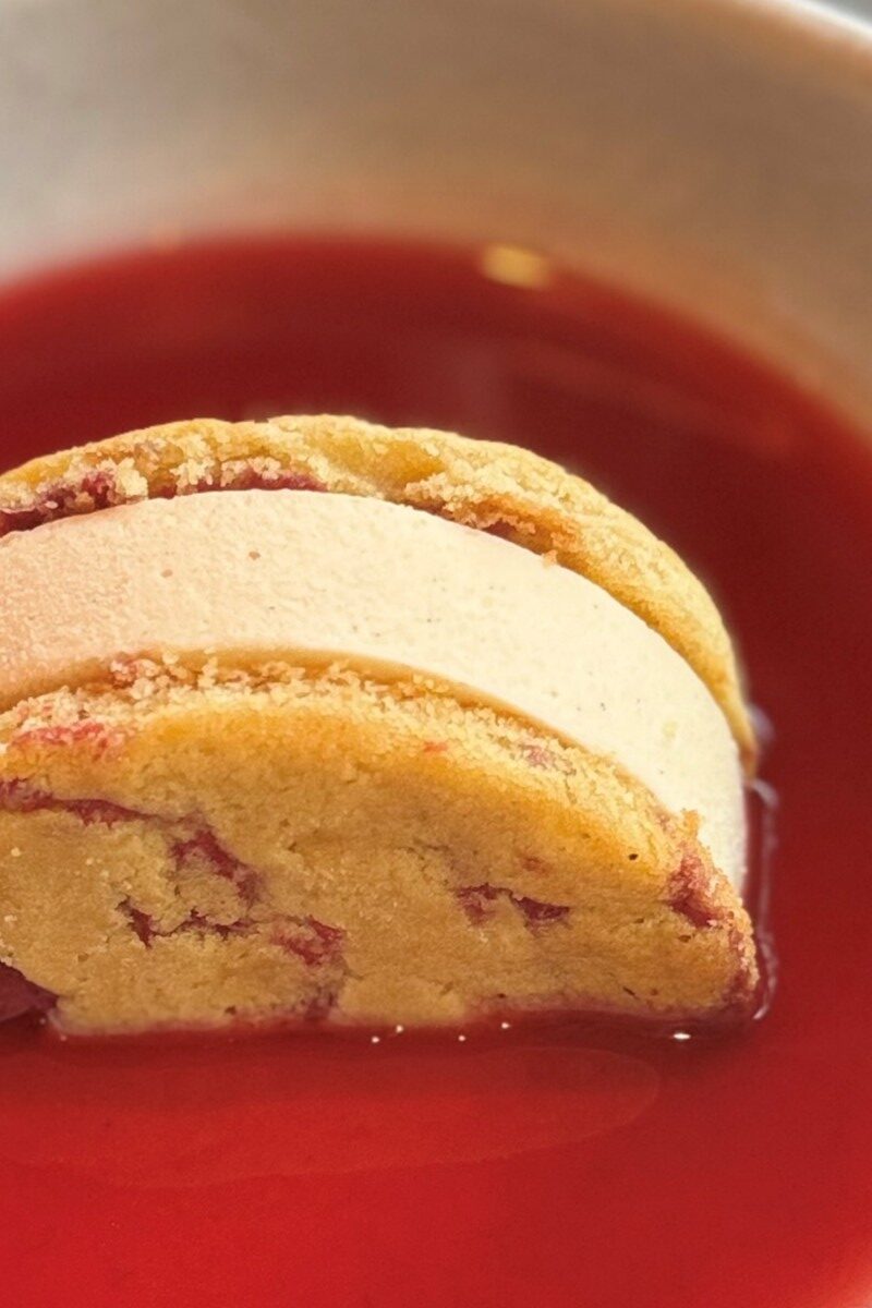 Sweet Onion Ice Cream Sandwich by Rachel Bossett | Pastry Arts