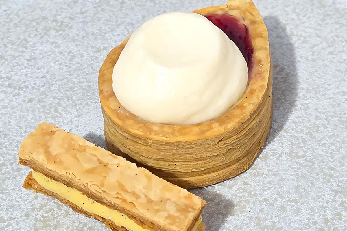 Brazilian Vanilla, Caramel, and Jabuticaba Mille-Feuille by Renan ...